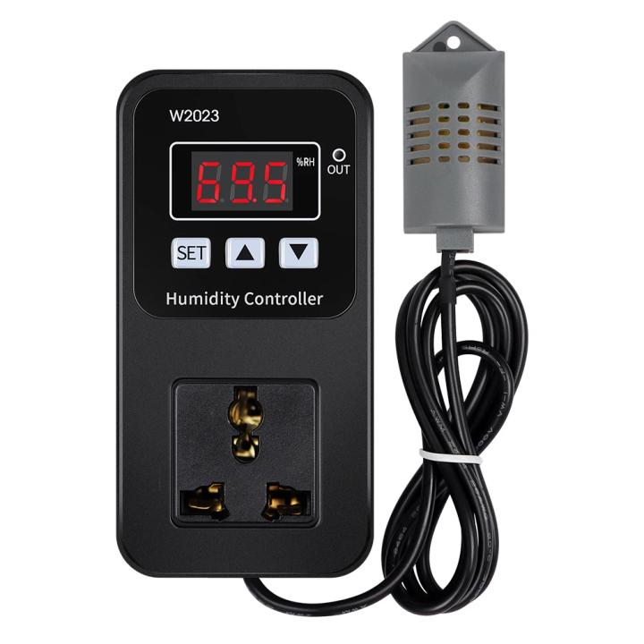 Controlador de humedad W2023 AC110-220V 0-99% RH, humidificador de ...