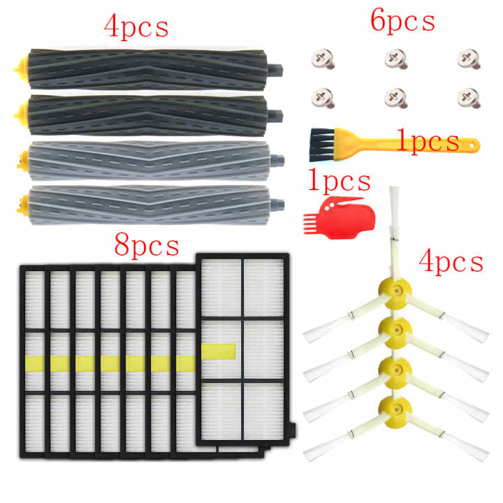 Kit de piezas para IRobot Roomba, set de elementos de la serie 800, 860 ...