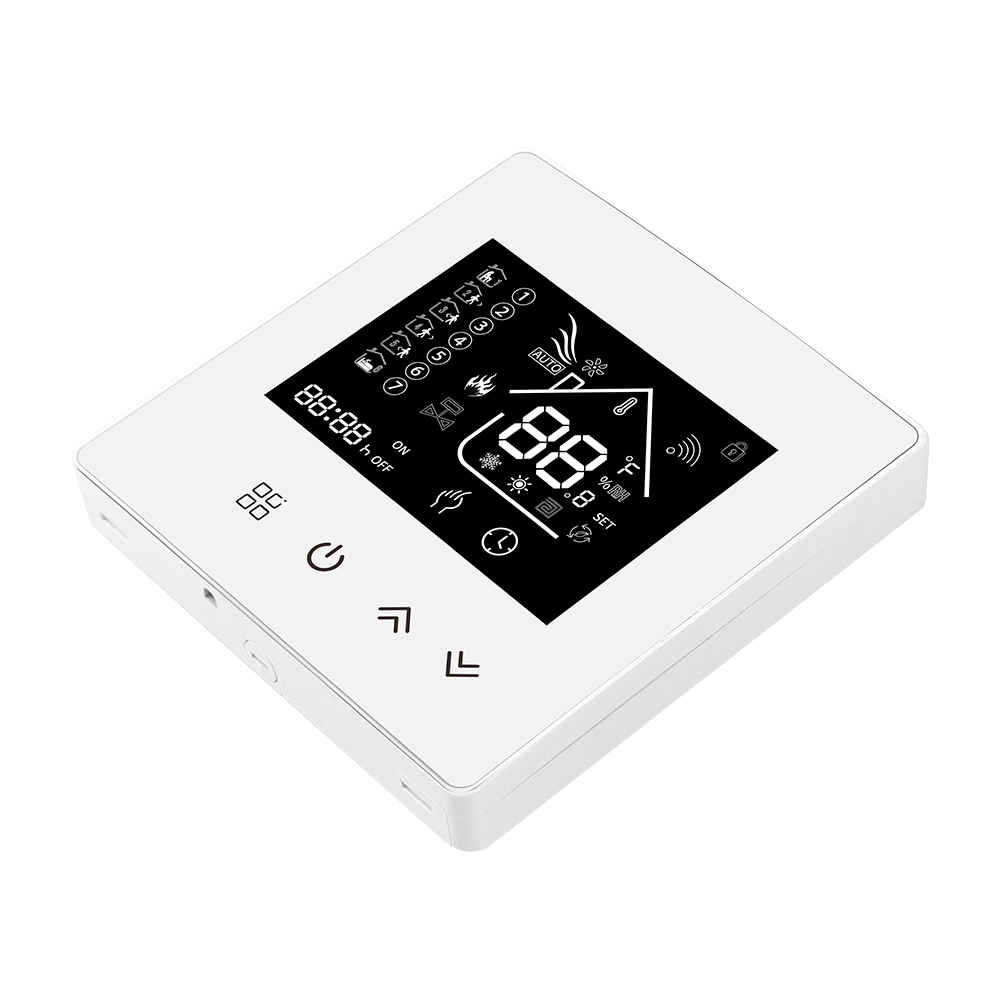 Termostato WiFi para calefacci￳n el￩ctrica, controlador de temperatura de suelo c￡lido, pantalla ...