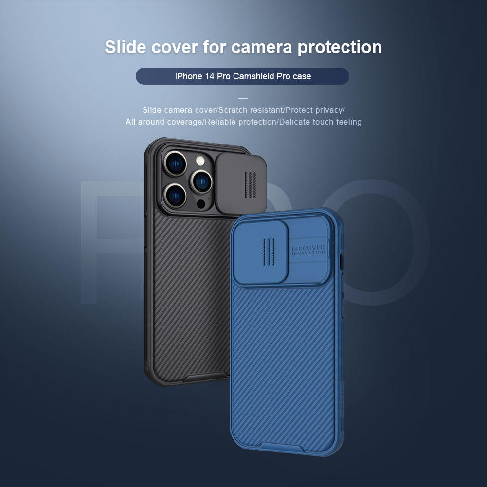 Nillkin-funda protectora para cámara de moda para iPhone 14 Pro,TPU + PC, a prueba de golpes ...