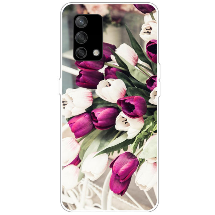 Funda trasera de TPU suave con estampado de corazón de amor para OPPO ...