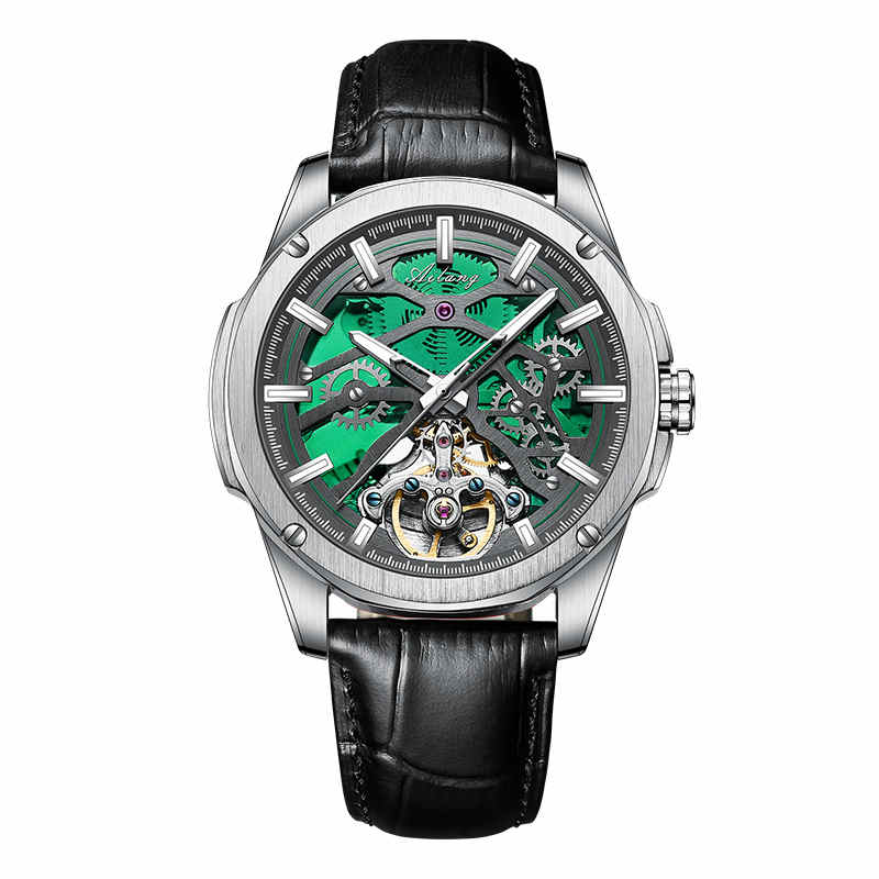 Reloj mecánico automático Tourbillon para hombre, nuevo, marca AILANG ...