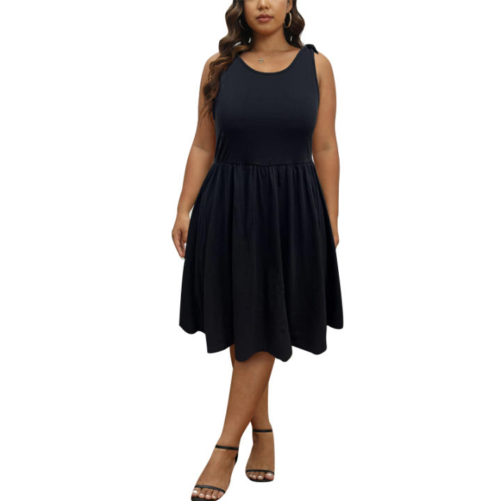 Finjani-vestido camisola de verano para mujer, Falda larga con ...