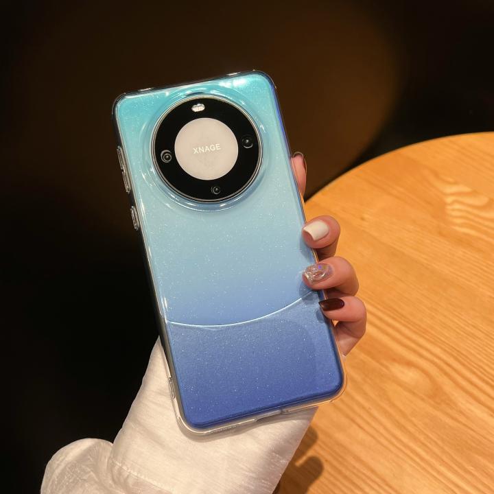 Funda de Teléfono de Brillo Degradado para Huawei Mate 60 Pro Mate 50 Pro Mate 40 Mate 30 Pro ...