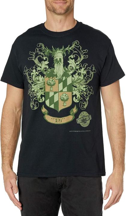 Camiseta de los Caballeros de Ni Crest para hombre, color azul líquido ...