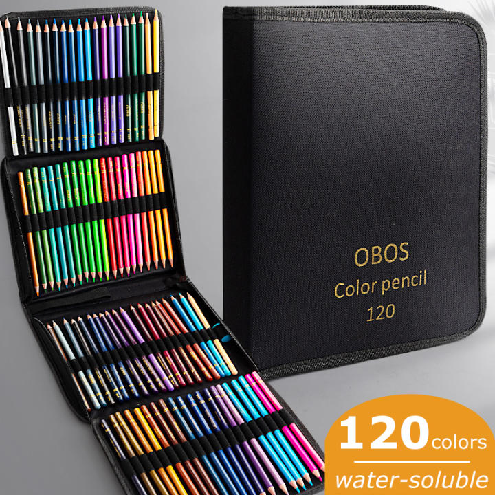 Lápices de Colores Set Profesional para Dibujo Acuarela Caja de Lápices ...