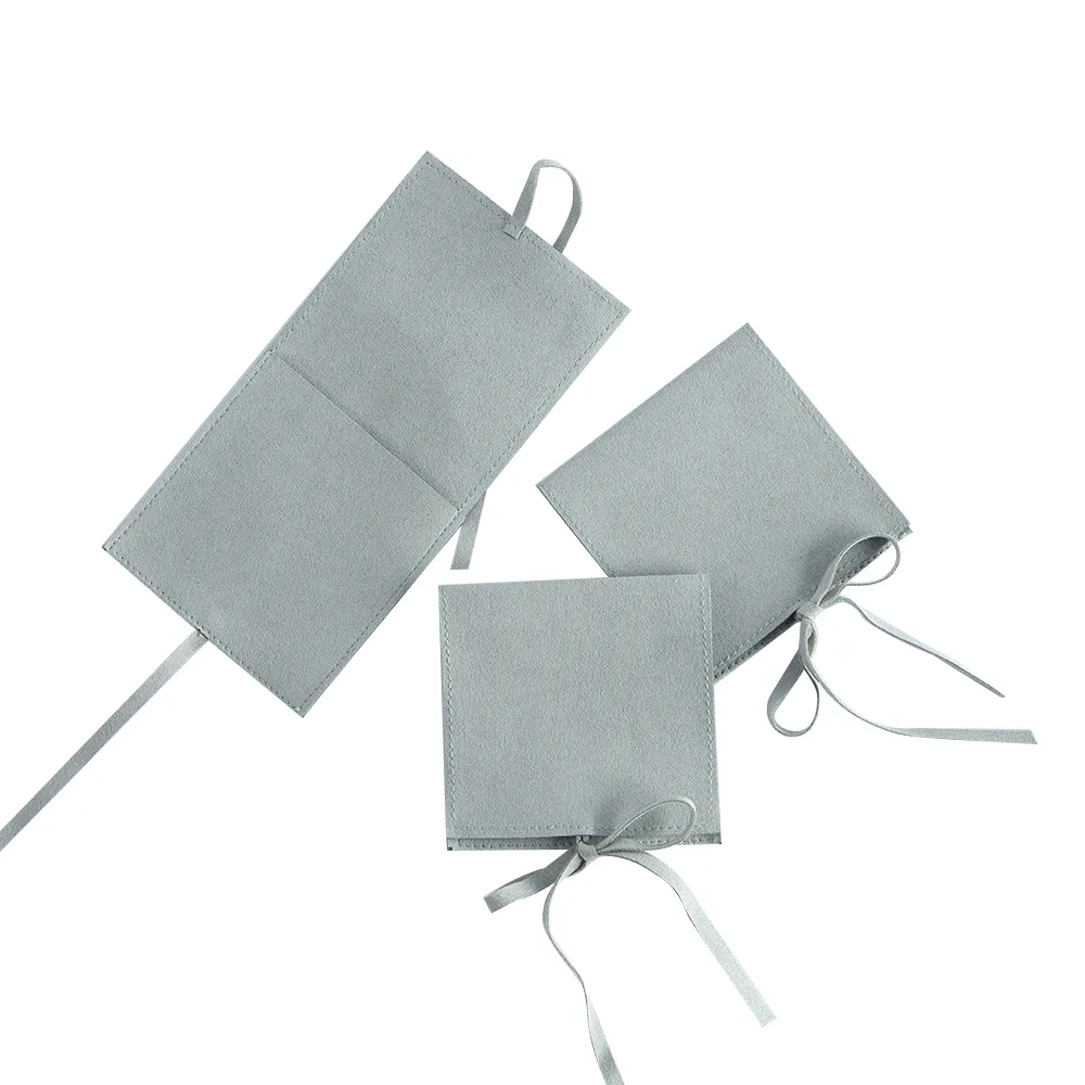 Bolsas de microfibra para joyería, bolsa pequeña de regalo para joyería ...