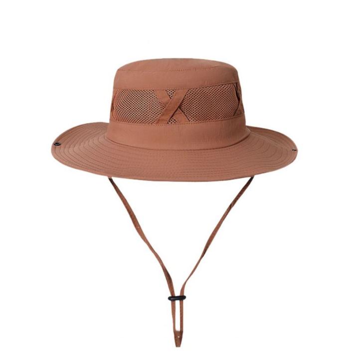 Sombrero de pescador de senderismo de Color sólido, protector solar con ...