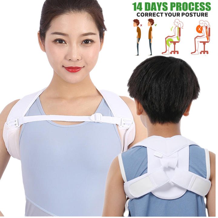 Corrector de postura de clavícula y espalda para adultos y niños ...