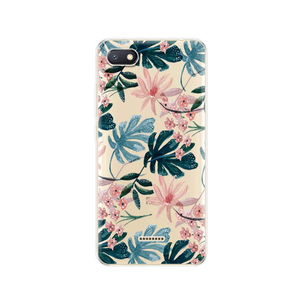 Funda de silicona para Xiaomi Redmi 6a, carcasa trasera de Tpu suave, 6 A, parachoques Hongmi ...