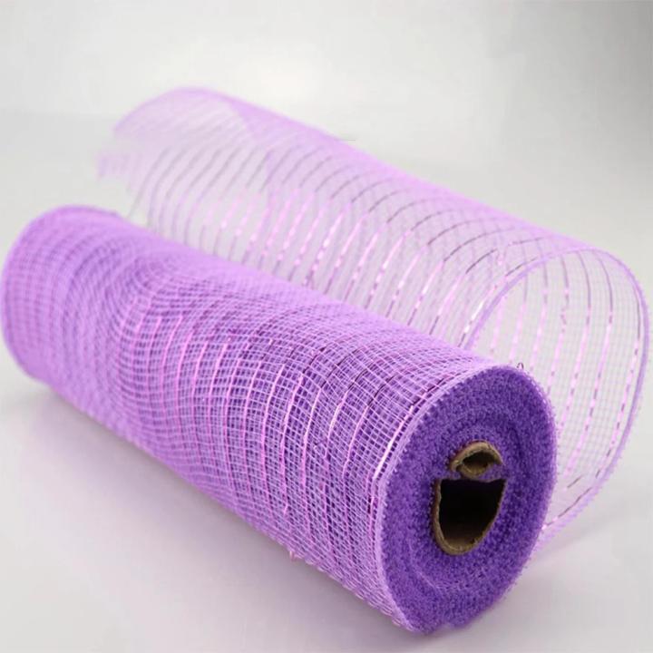 Cinta de malla de polietileno para decoración de Navidad, rollos de ...