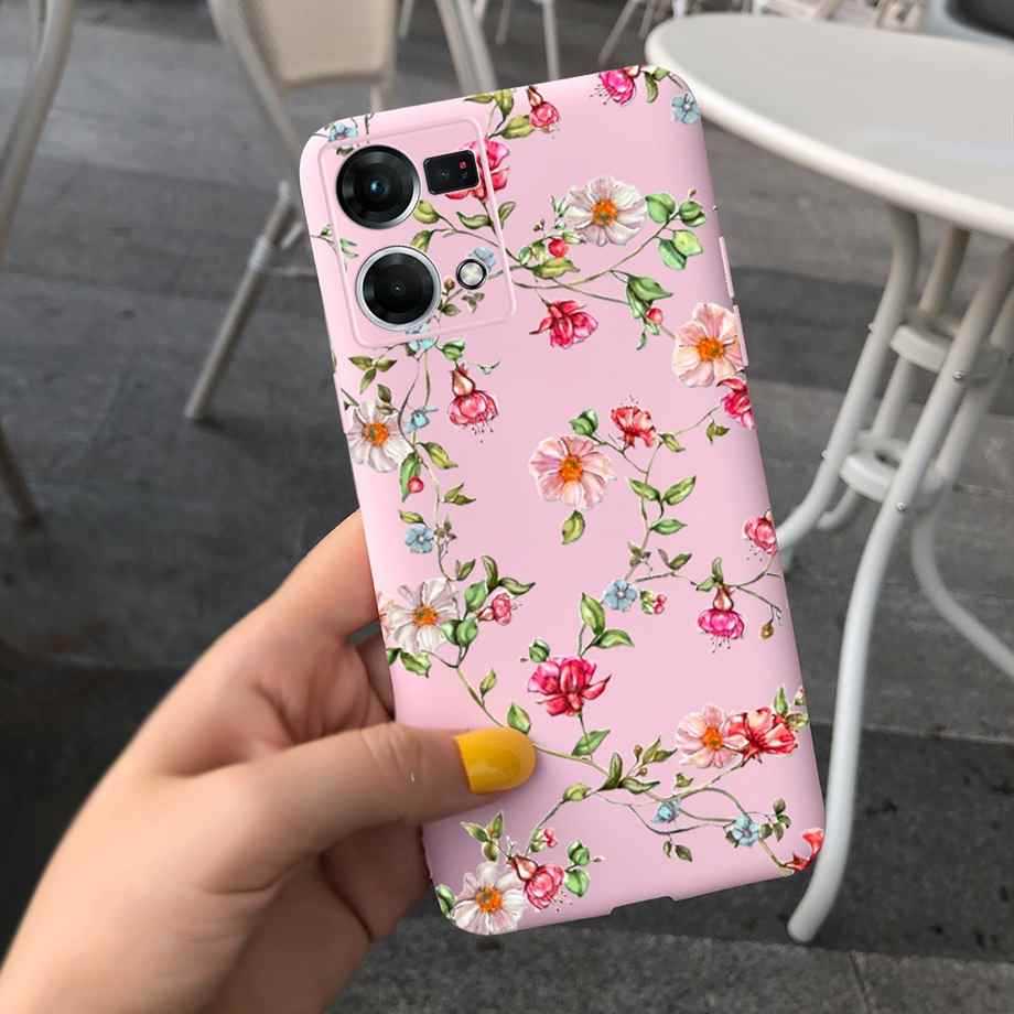 Funda trasera de silicona para Oppo F21 Pro, carcasa suave de TPU con ...