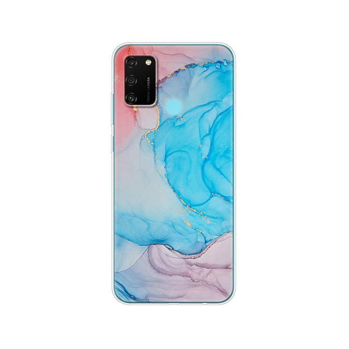 Funda de silicona para HONOR 9A, carcasa trasera de Tpu suave de 6,3 pulgadas para Huawei Honor ...