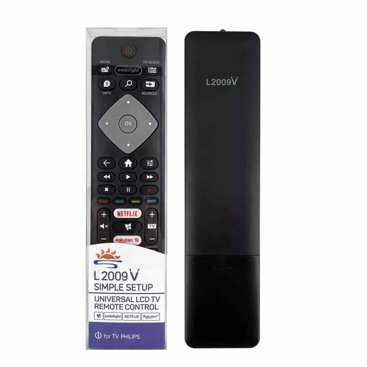 Mando a distancia Universal para Phili ps Smart TV, L2009V, RC7502 ...