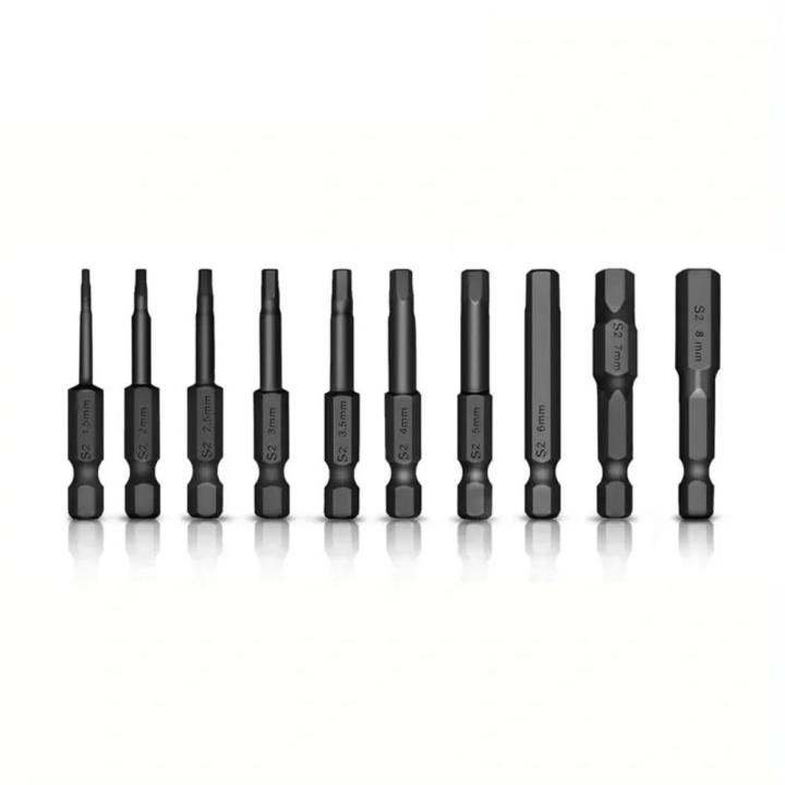 Broca de llave Allen de cabeza hexagonal, puntas magnéticas, vástago de ...