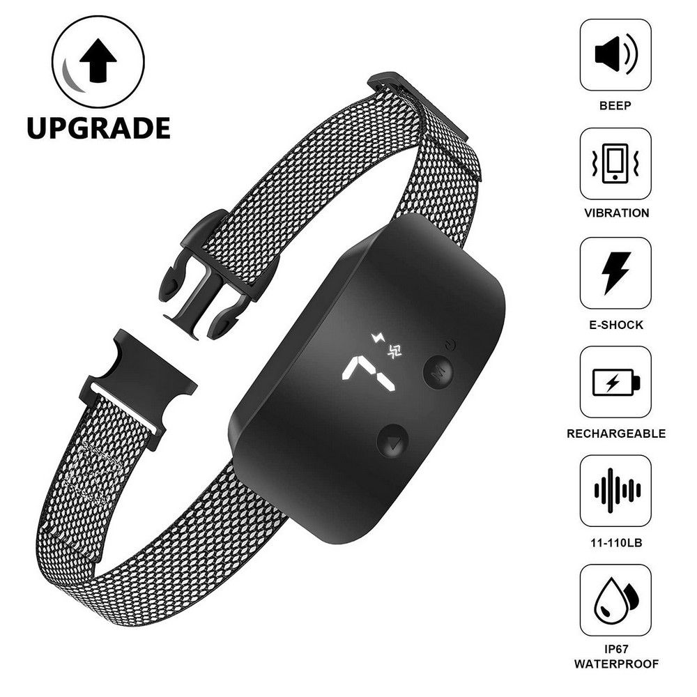 Collar inteligente de adiestramiento para perros, dispositivo antiladridos, recargable, con 7 ...