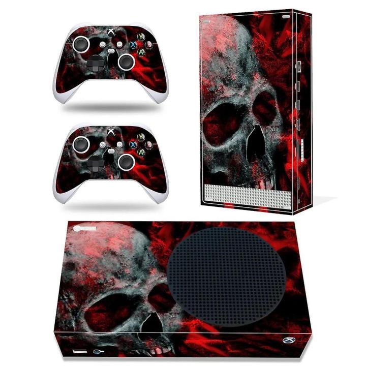 For X-box Series S Console and 2 Controllers Skin Sticker Protective ...