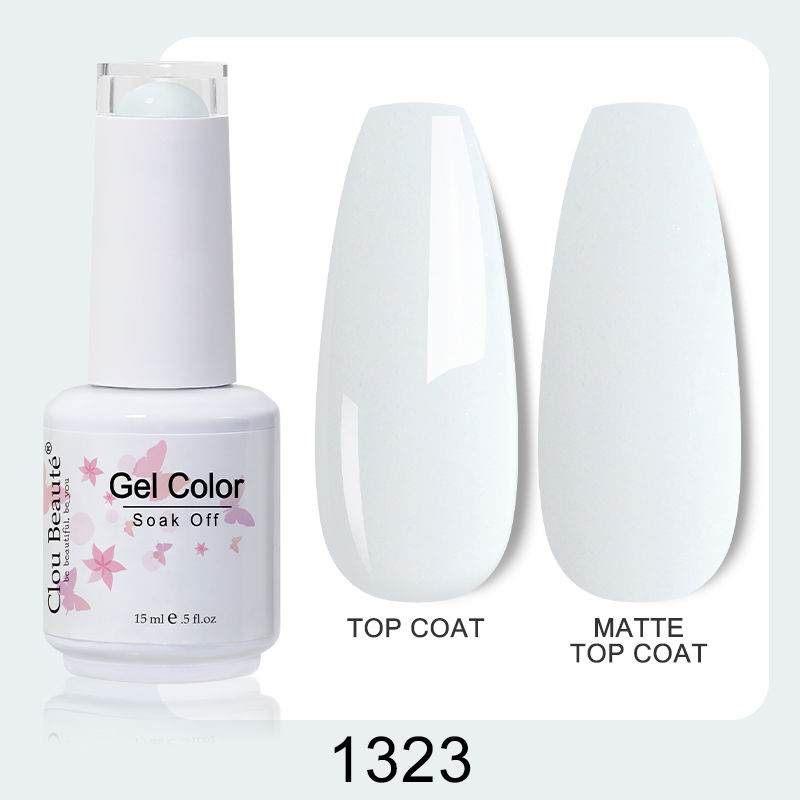 Clou Beaute-esmalte de uñas en Gel laca semipermanente de color marrón ...