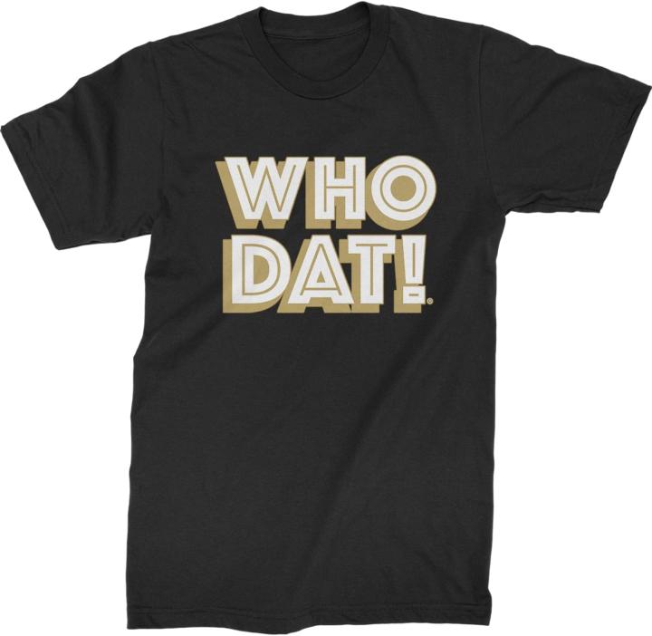 Camiseta de hombre de Who Dat Nation Big Bold New York | Miravia