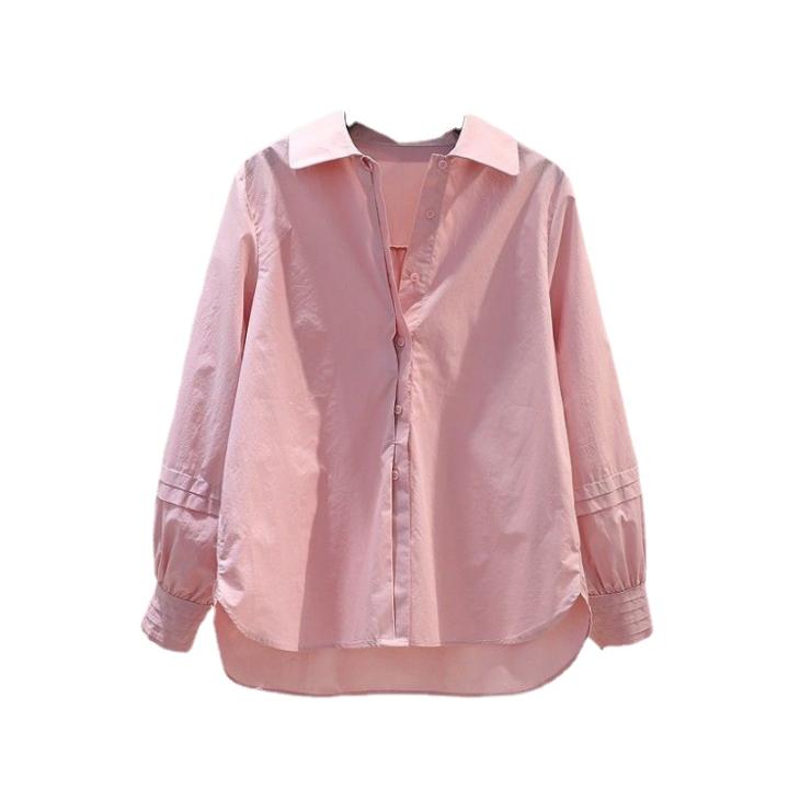 Blusa Vintage de manga larga para mujer, Tops de gran tamaño con ...