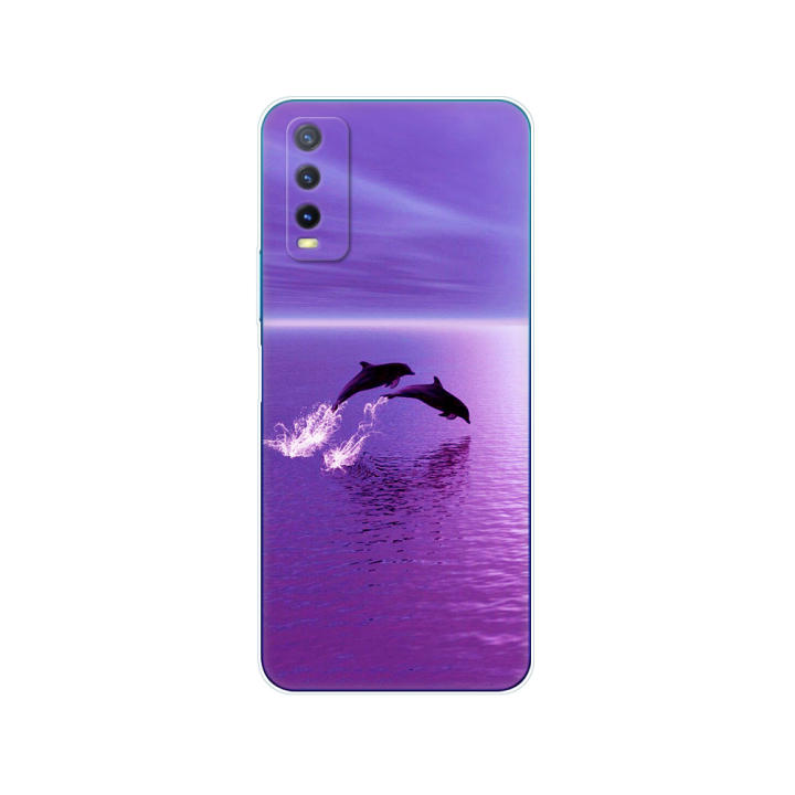 Funda trasera de silicona para ViVo Y20, carcasa suave de TPU ...