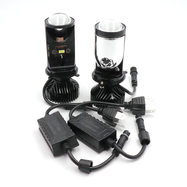 Proyector LED H4 Canbus con lente, Kit de conversión de bombilla para ...