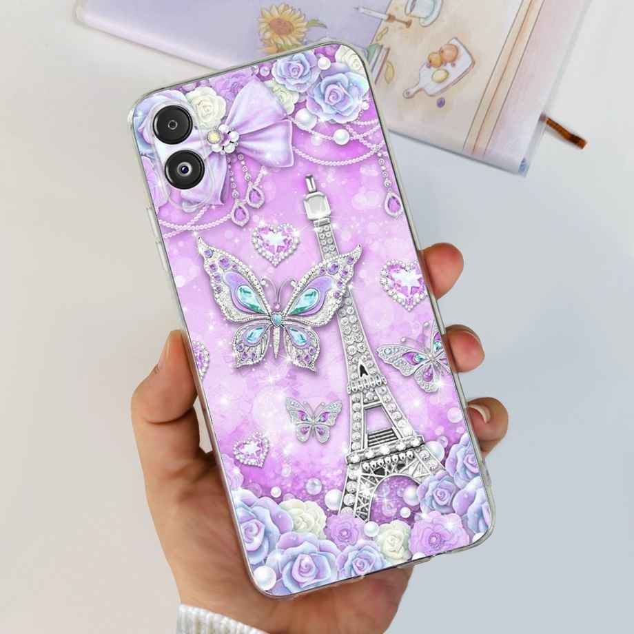 Funda de teléfono para Samsung Galaxy F14 SM-E146B, carcasa de silicona ...