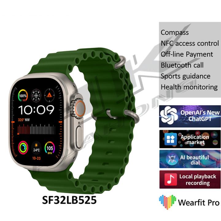 Reloj Inteligente M9 Ultra Max Pantalla de 49mm Resistente al Polvo y ...