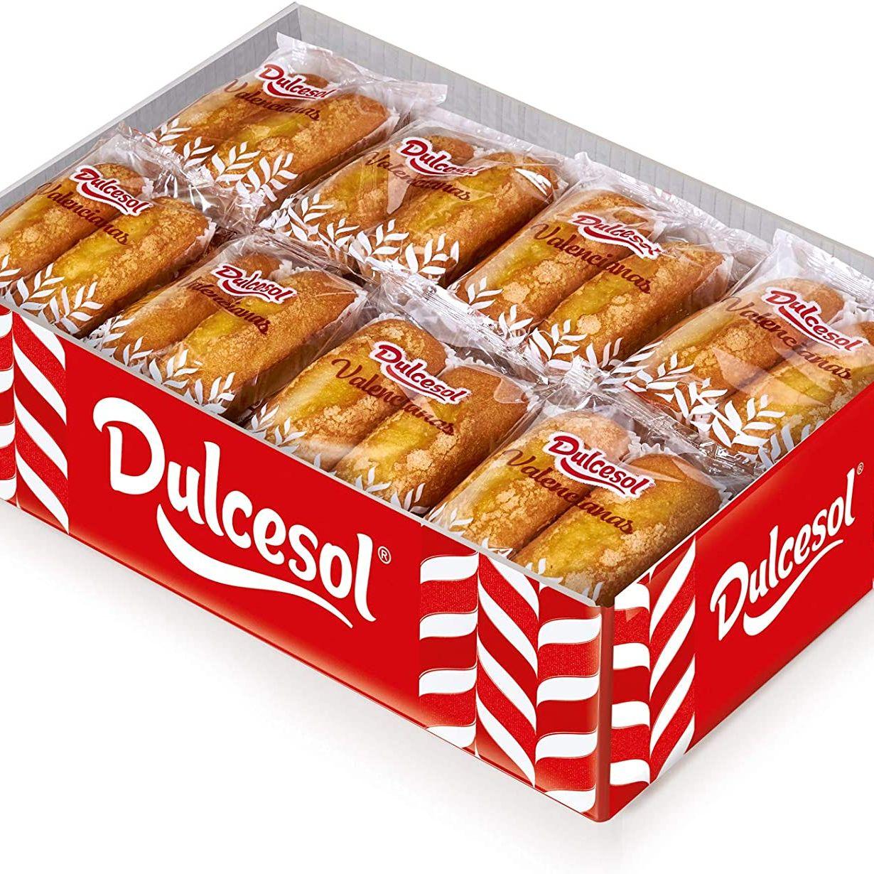 Croissants de Cacao Dulcesol envueltos individualmente en formato de 1. ...